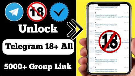 Unlock Telegram 18 All 5000 Group Link On Telegram Update 2023 This
