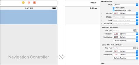 xcode swift enable ios11 large title navigation bar stack overflow