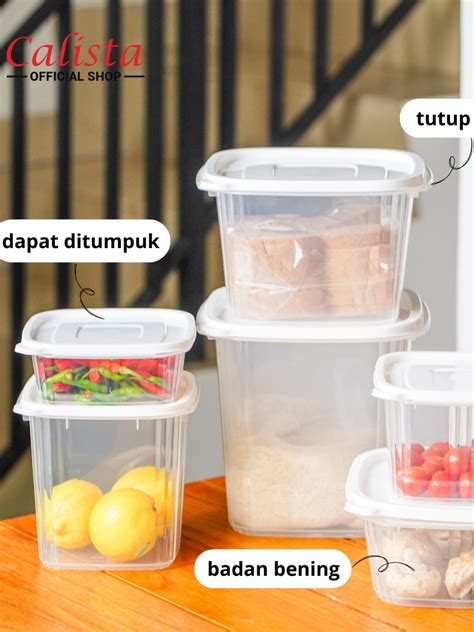 Jual FOOD PREP CALISTA SET FOOD KONTAINER SET 12 PCS CALISTA RUMOI