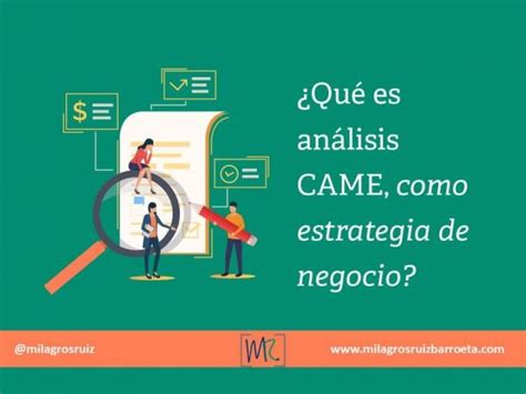 Qu Es An Lisis Came Estrategia De Negocio Ruiz Barroeta
