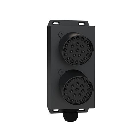 Mini LED Ampel Ø 50 mm Aluminium Gehäuse Mini Ampeln LED Ampeln