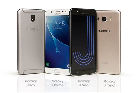 J4 J5 J6 J7 J8 y Pro Prime Neo Comprenda la línea Samsung Galaxy J
