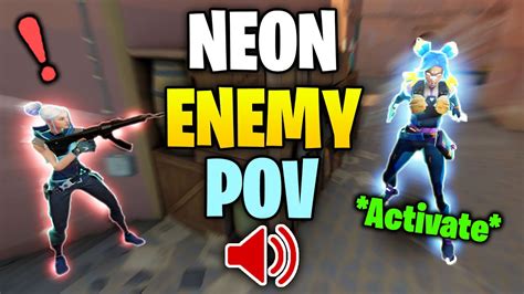 NEON Enemy POV Guide Sounds That Enemies Can Hear YouTube
