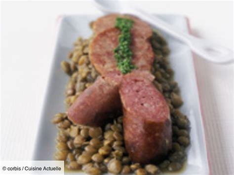 Saucisse de Morteau et lentilles vertes facile découvrez les recettes