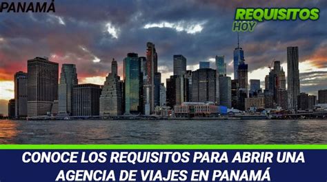 Requisitos Para Abrir una Agencia de Viajes en Panamá 2025