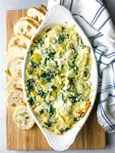 Hot Crab Spinach Artichoke Dip Recipe Life S Ambrosia