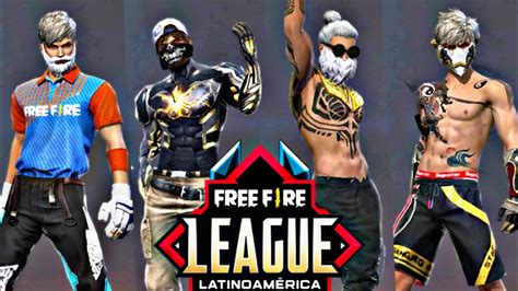 LAS MEJORES COMBINACIONES DE ROPA DE LA FREE FIRE LEAGUE 2021