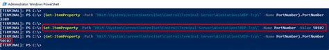 How To Change Remote Desktop Port RDP Port Using PowerShell 4sysops