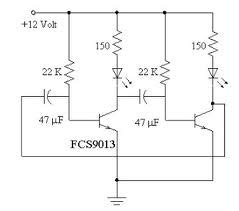 Skema Rangkaian Lampu Led Flip Flop Elektronika