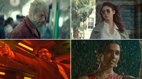 Jawan Prevue Shah Rukh Khan Nayanthara Vijay Sethupathi And Deepika