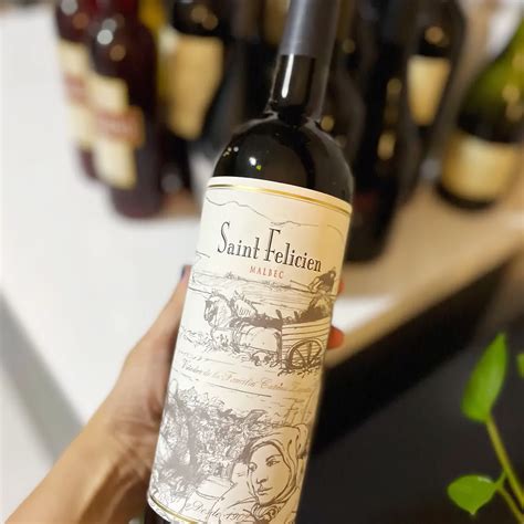 Vinho Saint Felicien Malbec Ml Bebidas Bh Delivery Zapvendas