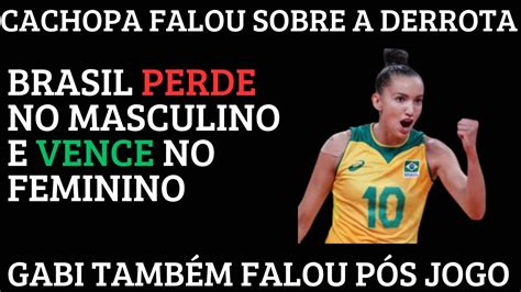 BRASIL PERDE PARA OS ESTADOS UNIDOS E CACHOPA SOLTA O VERBO E FEMININO
