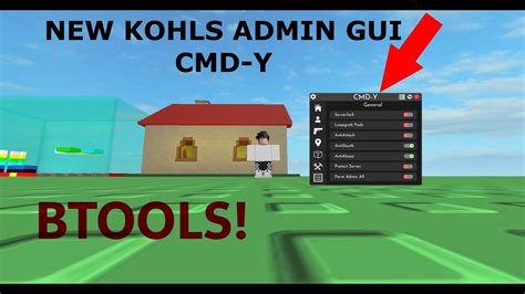 Cmd Y Kohls Admin House Script Gui Cmd V Youtube