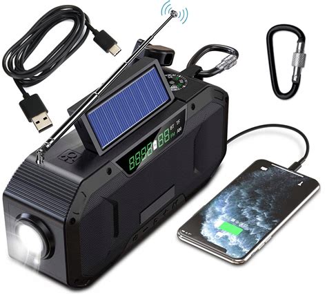 RADIO SOLARNE FM KORBA LATARKA POWER BANK USB SOS Sklep Opinie Cena
