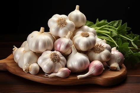 Ajo y dientes de ajo y bulbo sobre fondo blanco ilustración de vector