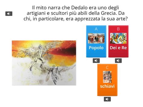 Il Mito Di Dedalo E Icaro Quiz