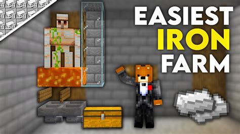 Minecraft Easiest IRON FARM 1 19 Iron Farm Tutorial YouTube