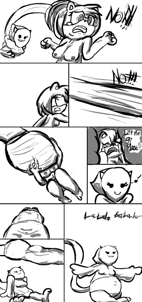 Rule 34 Absorption Absorption Vore Amy Rose Anthro Anthro Only Comic Duo Eulipotyphlan Fan