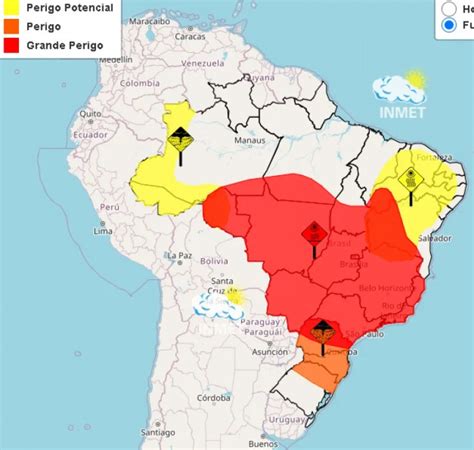 Inmet Alerta Para Nova Onda De Calor Que Deve Afetar 65 Cidades Do