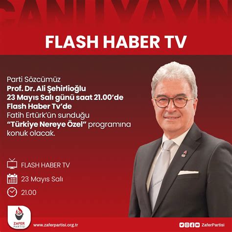 Zafer Partisi On Twitter Sa L K Politikalar Ndan Sorumlu Genel Ba Kan