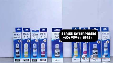 Epson B C Y M Gr Pb Ink Bottle Pack Of At Rs Set Epson Ink