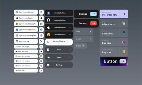 Button Social Buttons Button Components Bouton Figma