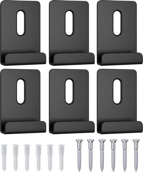 Bagteck Pcs Metal Mirror Clips Wide Channel Mirror Hanger Clip Kit