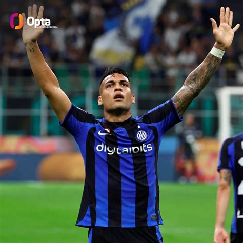 OptaJavier on Twitter 4 Lautaro Martínez le anotó al AC Milan en