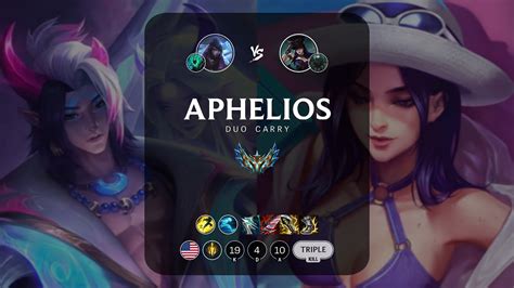 Aphelios ADC Vs Caitlyn NA Challenger Patch 13 6 YouTube