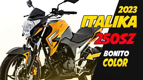 Moto Italika Sz Calidad Precio Mexico Youtube