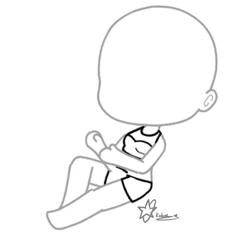 Gacha Base By Koharu Pose Creator Drawing Poses Anime Poses