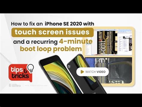 Fixing Iphone Se Touch Issue And Minute Boot Loop Tips And
