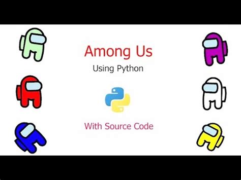 Draw Among Us Character Using Python YouTube