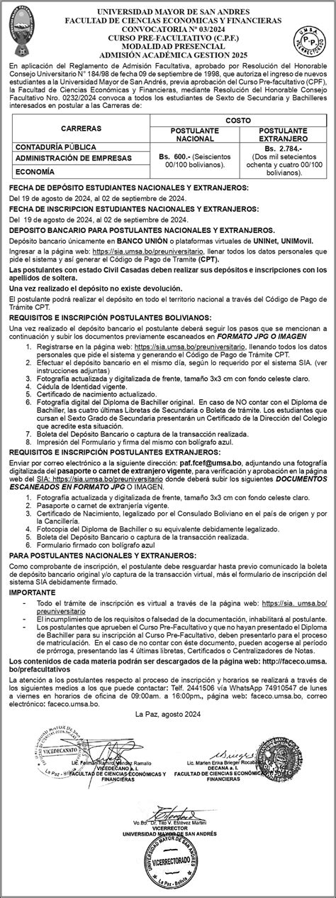 Facultad De Cs Economicas Y Financieras