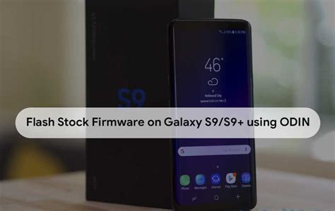 How To Flash Stock Firmware On Samsung Galaxy S S Using Odin