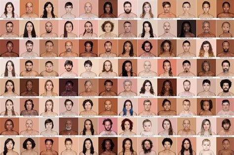Pantone Skin Tone Project Shows Spectrum Of Diversity Pantone Skin