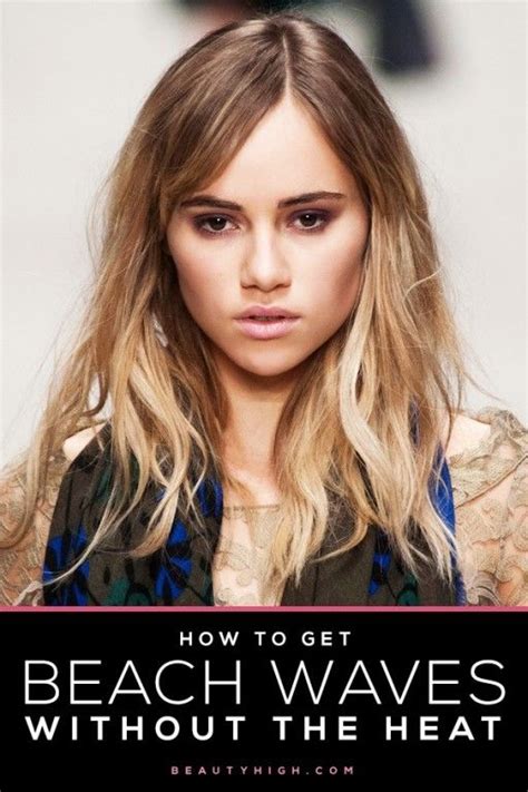 How To Get Beach Waves Without Heat Face Shape Hairstyles Black Women