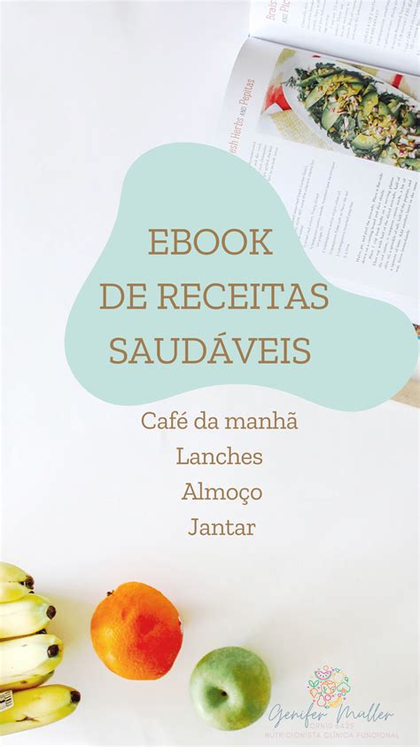 Ebook De Receitas Saud Veis Do Caf Da Manh Ao Jantar Genifer