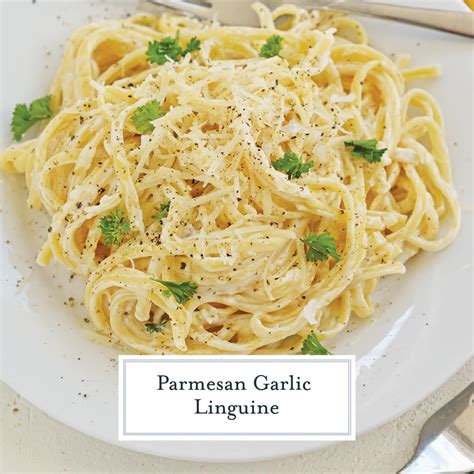 BEST Parmesan Garlic Linguine Recipe Super Easy Pasta Dish