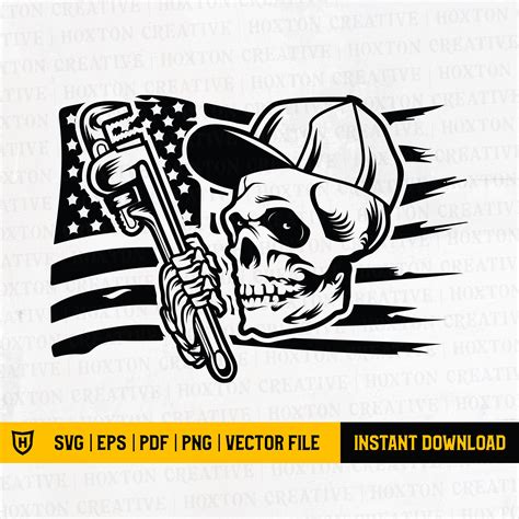 Mechanic Skull Usa Flag Svg Mechanic Svg Mechanic Shirt Etsy How To