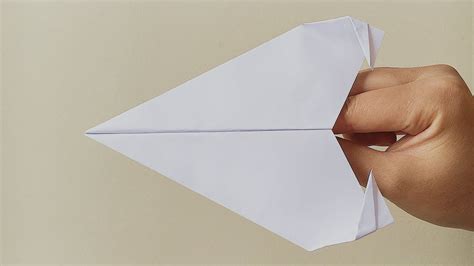 Origami Fastest Flying Paper Airplane My Fastest Paper Plane YouTube