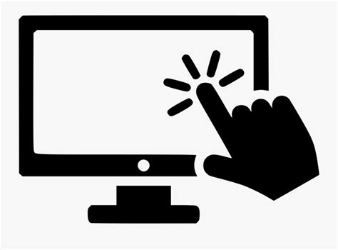 Cursor Press Button Index Finger Pointer Point Click Hand Point Click