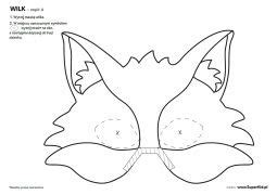 Szablony do wycinania Maski karnawałowe Coloring pages Clip art Mask