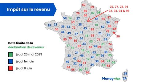 CARTE Toutes les dates limites de la déclaration d impôts 2023