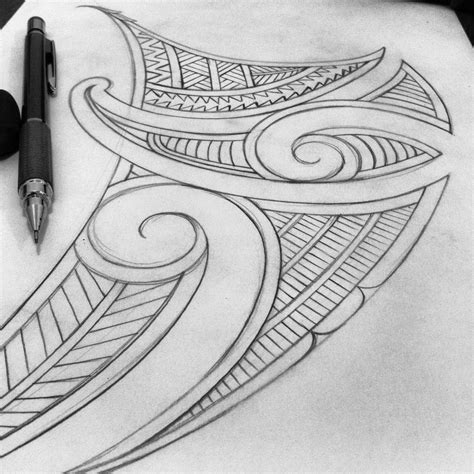 Maori Tattoo Design Maori Tattoo Designs Tattoos Polynesian Tattoo
