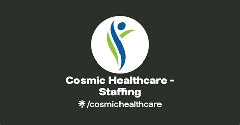 Cosmic Healthcare Staffing Instagram Facebook Linktree