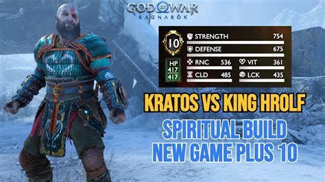 Berserker King Spiritual Build GMGOW No Damage God Of War