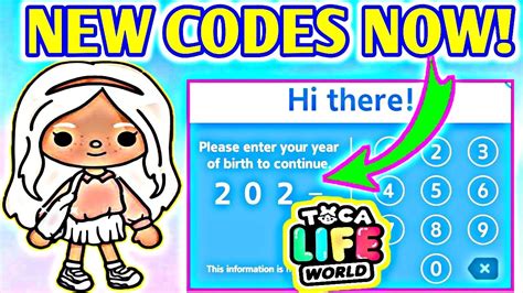 NEW CODE TODAY Toca Life World Toca Boca Story Secret Codes