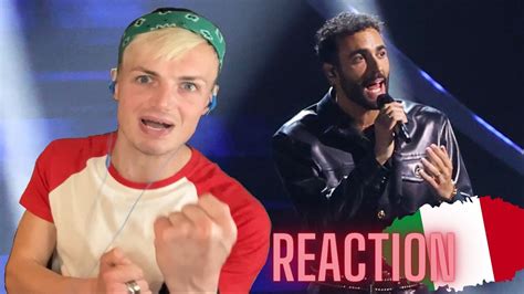 Italy 23 Marco Mengoni Due Vite REACTION YouTube