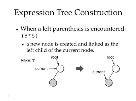 binary tree application build expression tree heaps ppt download